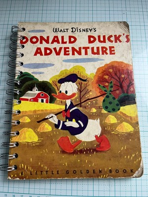 Vintage Donald Duck Book Notebook/ Junk Journal | eBay