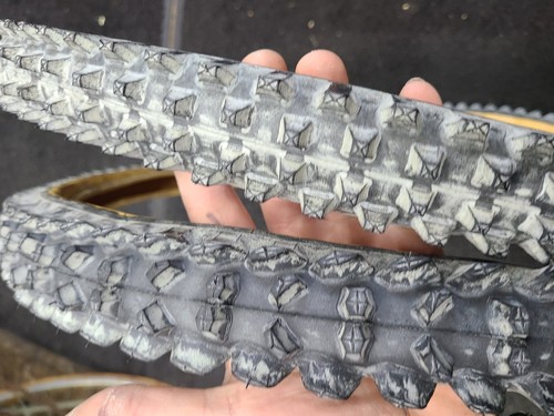 NOS Panaracer Spike PAIR TireS 26 Gumwall Vintage Mountain Mtb Bike New ...