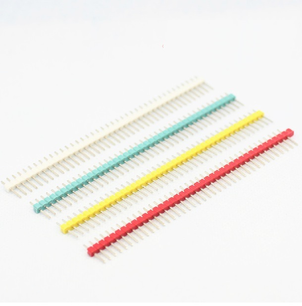 20 PCS Red 2.54mm 40 Pin Male Single Row Pin Header Strip NEW S8 | eBay.de
