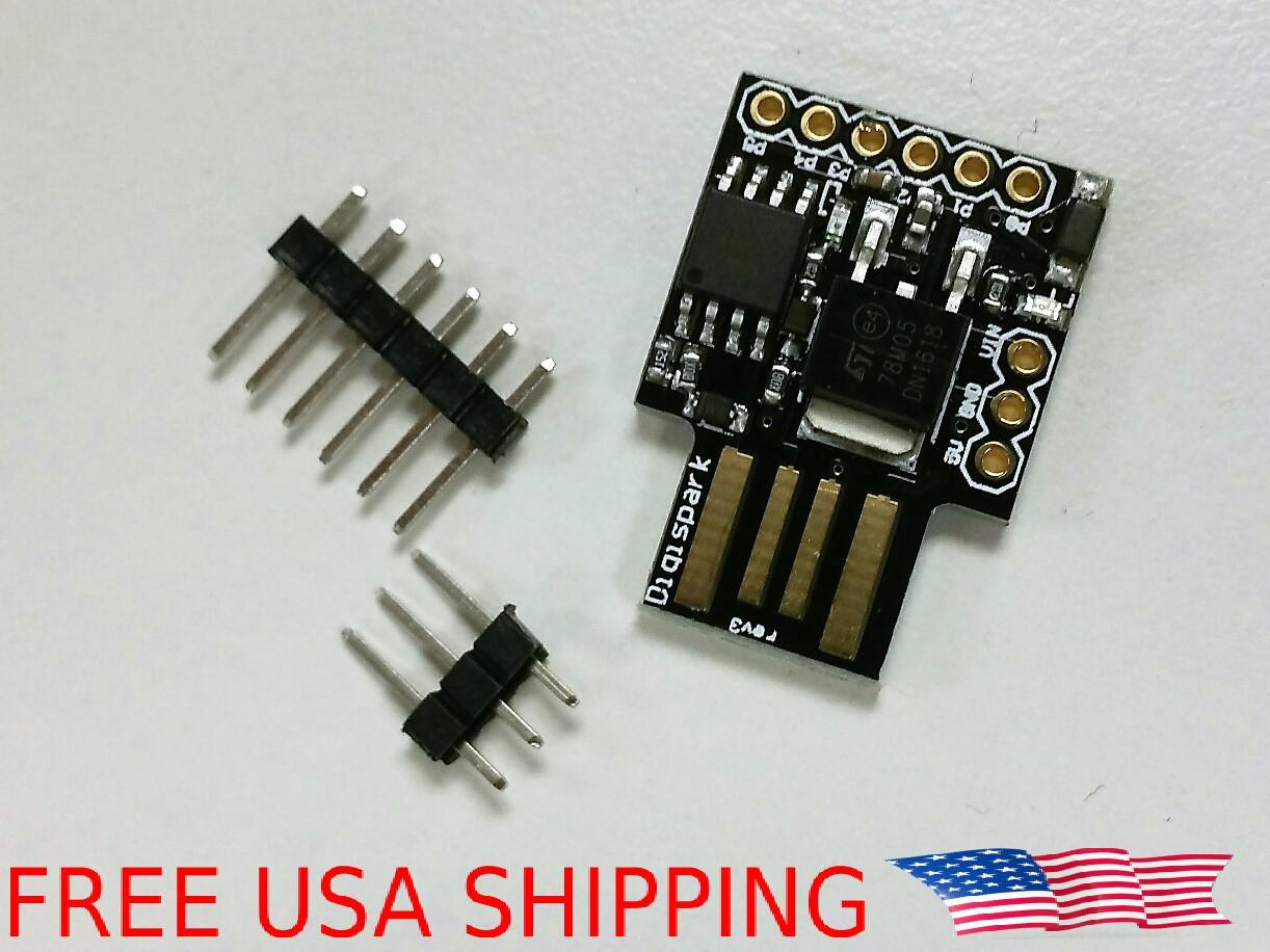2Pcs Digispark ATTINY85 USB Development Board R3 Arduino Compatible ...