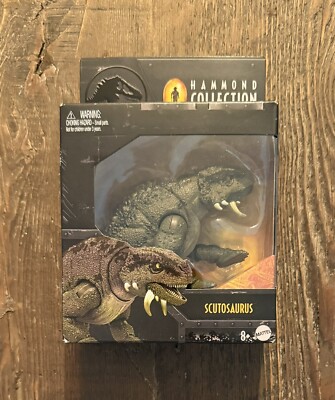 Scutosaurus Hammond Collection Jurassic World by Mattel | RARE | eBay
