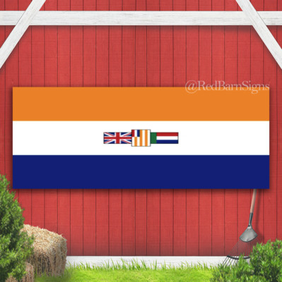Old South African ft Africa 1928 - 1994 Prinsevlag Orange Blue UK Dutch ...