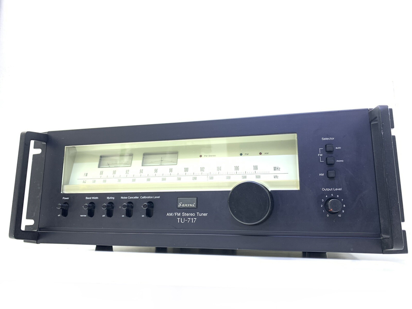 Sansui TU-717 Rack Am/Fm Stereo Tuner Vintage 1977 Hi End Working 100% ...