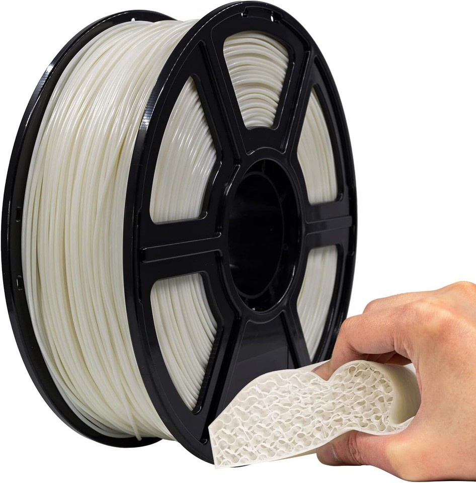 FLASHFORGE Flexible PLA Filament 1.75 mm 1KG 3D Printer Filament Longer ...