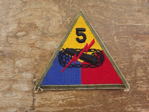 WW2 5th Armored Division Patch - INV# A5990 | eBay