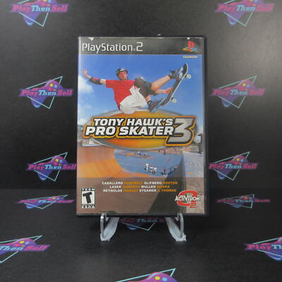 Tony Hawk's Pro Skater 3 + Reg Card PS2 PlayStation 2 AD/MD Comp ...