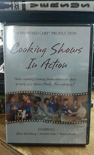 Pampered Chef Production: Cooking Shows In Action (DVD) NEW/ SEALED! | eBay