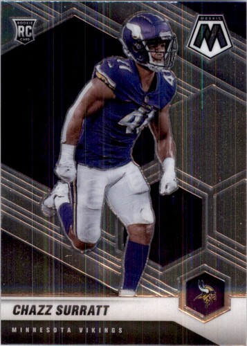 2021 Panini Mosaic CHAZZ SURRATT RC Minnesota Vikings #368 | eBay