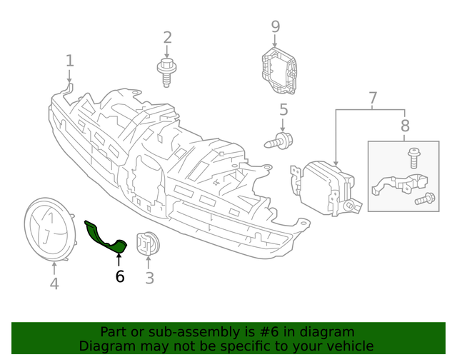 5311147140 Genuine Toyota Grille Radiator 53111-47140 for sale online ...