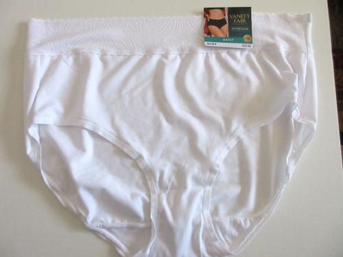 Vanity Fair Lingerie Effortless BRIEF Panty 13276 microfiber white ...