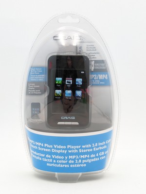 Craig 4GB MP3/MP4 Player CMP646F | eBay