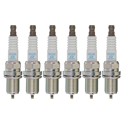 NGK Laser Platinum Spark Plug Set (6 Pieces) 6458 For Audi A6 Quattro ...