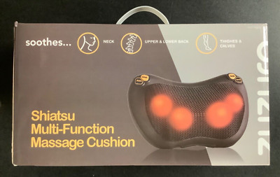 Shiatsu Multi-Function Massage Cushion Zuzuro - NIB | eBay