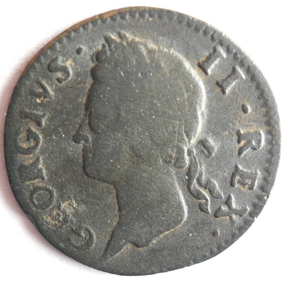 1749 IRELAND 1/2 PENNY - RARE DATE High Value Coin - Lot #G23 | eBay