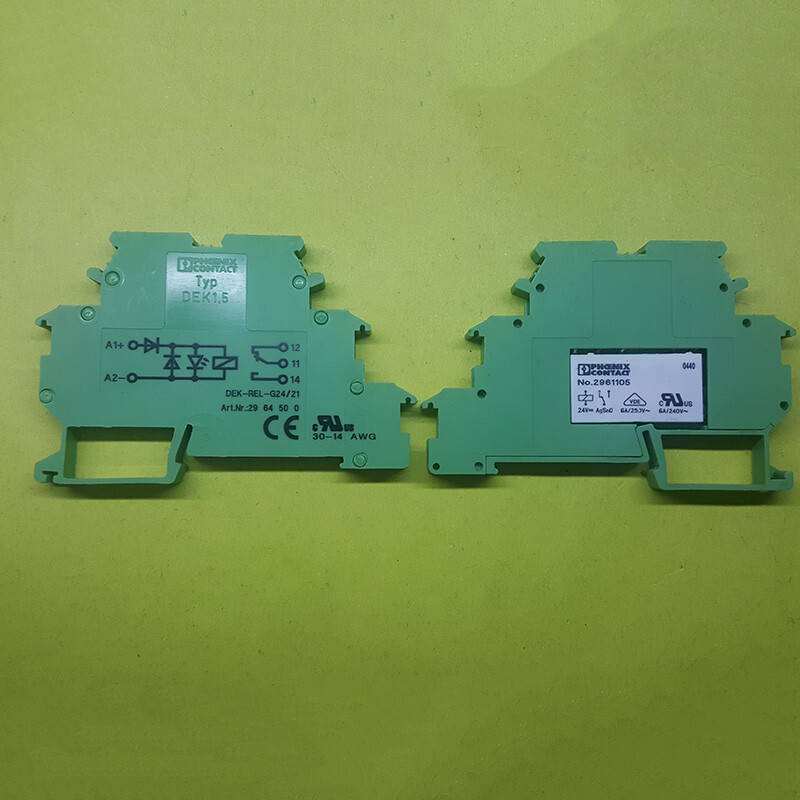 1Pc PHOENIX CONTACT NO.2961105 24VDC Power Relay with No.2964500 | eBay