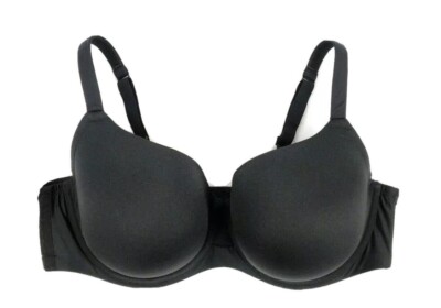 Cacique 40H Bra French Full Coverage Black Underwire Light Support RN ...