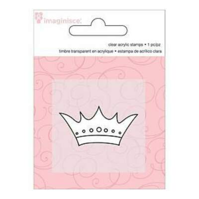 Imaginisce - Little Princess Clear Acrylic Snag'ems Stamps 2Inch X2inch ...