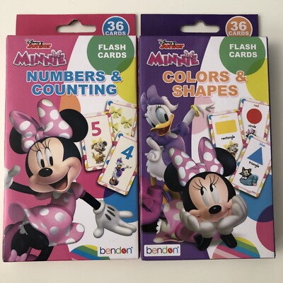 DISNEY Junior Minnie Numbers & Counting w/Colors & Shapes Learning ...