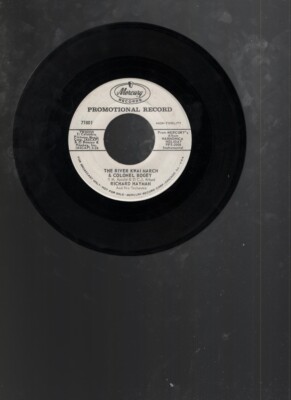 Richard Hayman 45RPM 7" PROMO Single River Kwai Mercury 71801 062122EBR ...