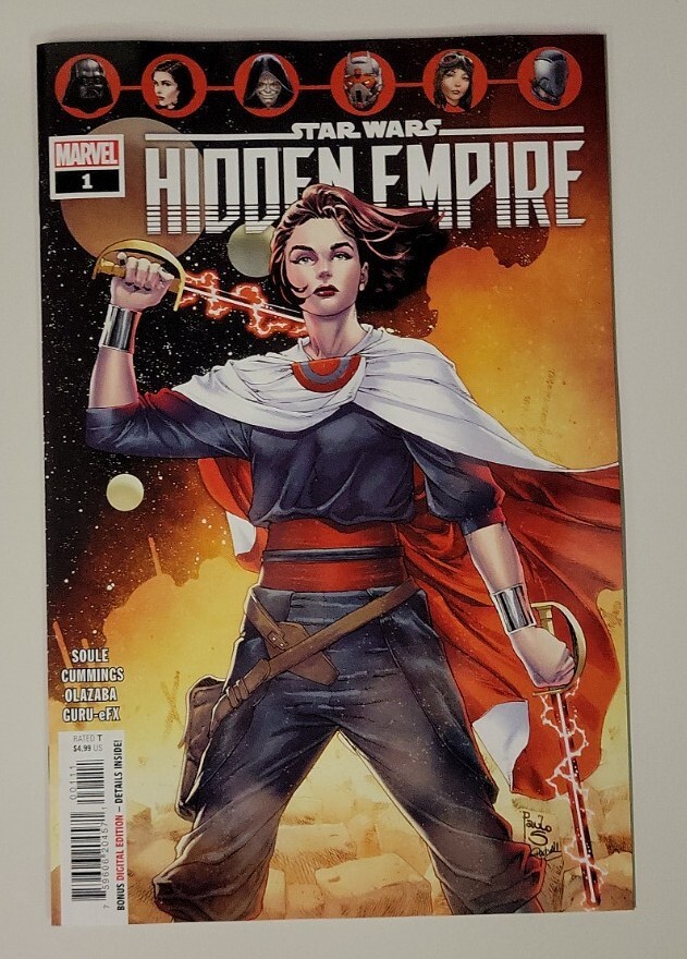🔑STAR WARS: HIDDEN EMPIRE #1 (of 5) 01/2023 NM/NM- 1st App Fermata Cage ...