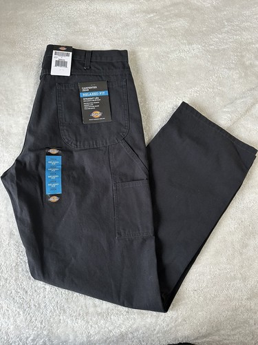 Dickies Carpenter Relaxed Fit Straight Leg Jeans Tool Pockets Size ...
