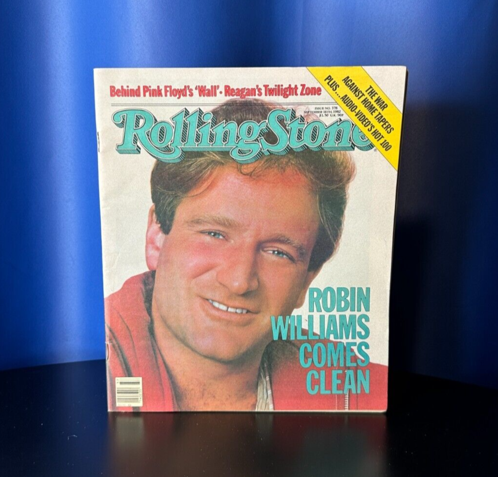 1982 Rolling Stone Magazine - Robin Williams, Pink Floyd - 9/16/1982 | eBay