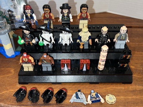 Lego Pirates of the Caribbean Minifigures; Davy Jones, Angelica ...