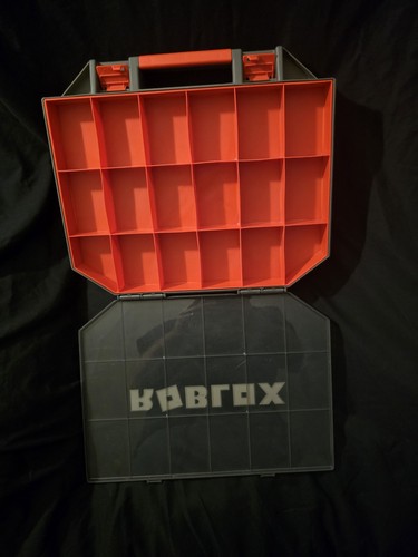 ROBLOX COLLECTIBLE FIGURE CARRYING CASE HOLDS 36 Figures Empty 2 Levels ...