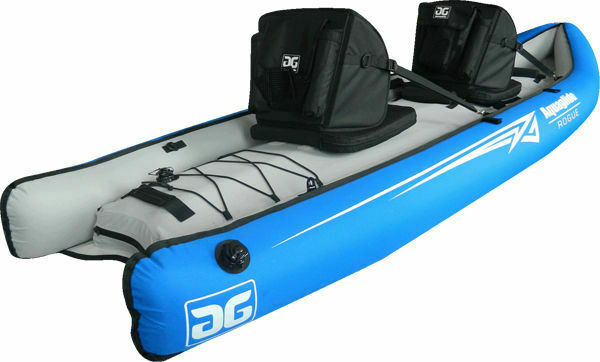 Aquaglide 58-5215026 Rogue XP Two 10' 2 Person Inflatable Kayak W/ Rod ...