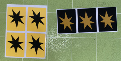 Gottlieb CLOSE ENCOUNTERS Pinball Machine Vinyl Drop Target Stickers ...