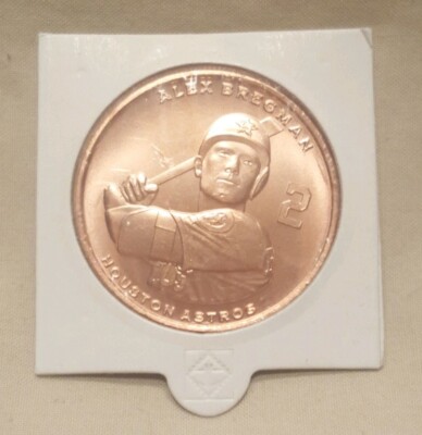 New RBI 2019 Houston Astros Alex Bregman Promo Collectible Coin | eBay