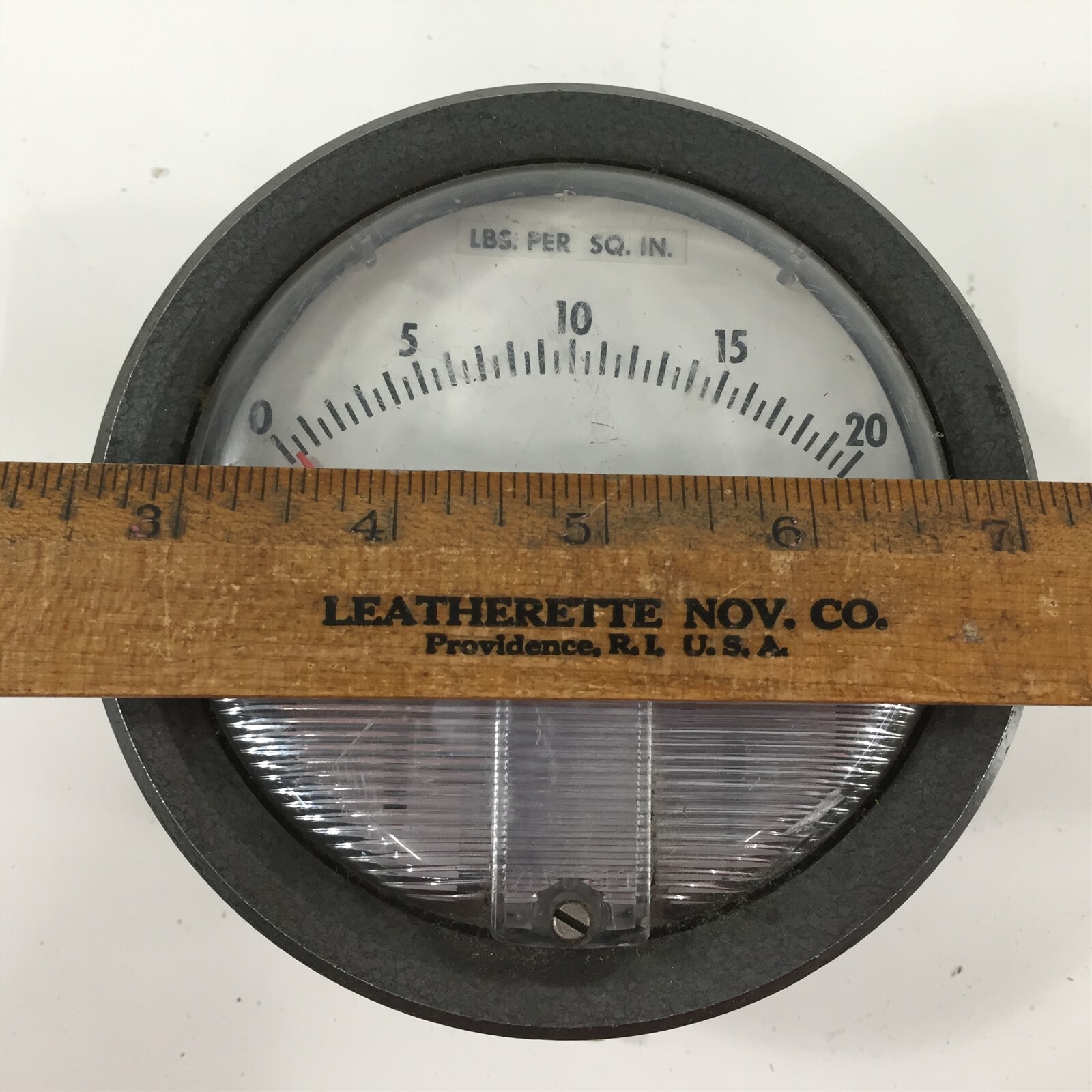 Dwyer Capsuhelic 20psi Pressure Gauge 4" Face | eBay