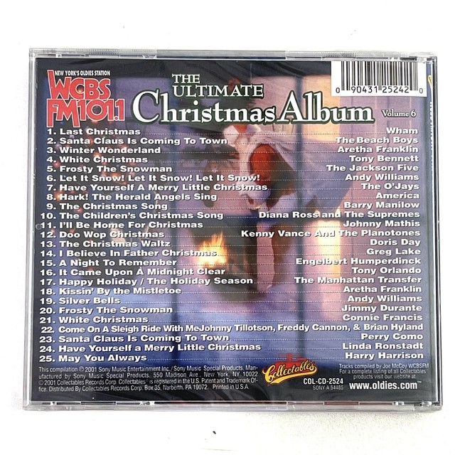 Ultimate Christmas Album Vol.6: WCBS FM 101.1 by Various Artists (CD ...