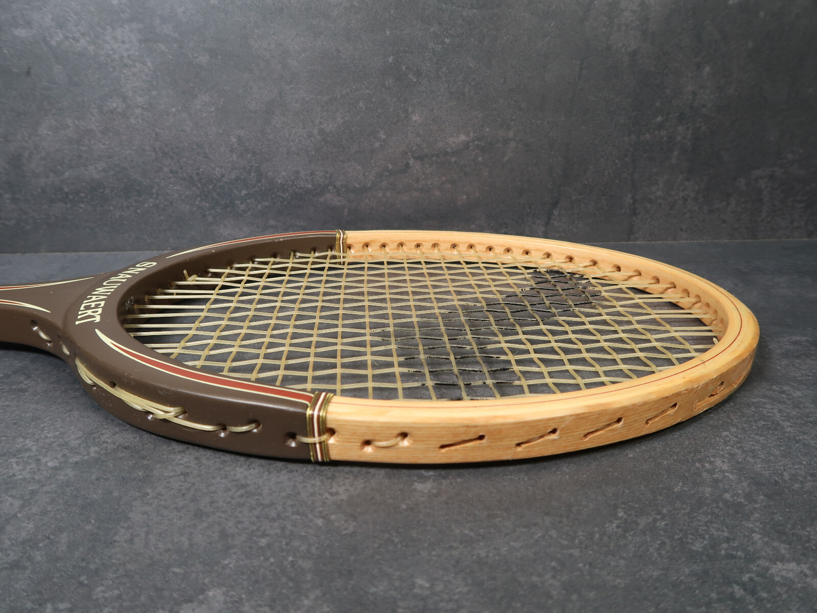 Snauwaert - Quartz - L5 - 4 5/8 - Tennisschläger Holz Racket - Vintage ...