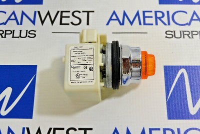 SCHNEIDER ELECTRIC 9001KM1 ORANGE PILOT LIGHT SER H 110-120V | eBay