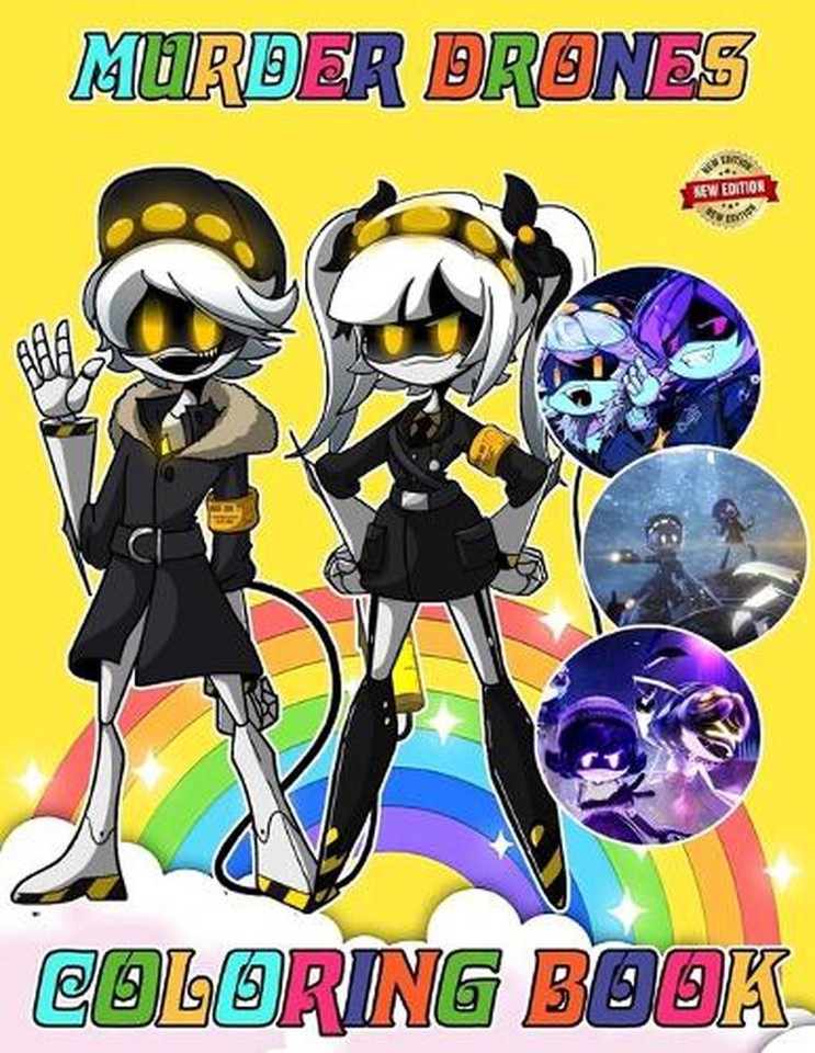 Murder Dron Coloring Book for Fan Men Teen Women Kid: Murder for ...