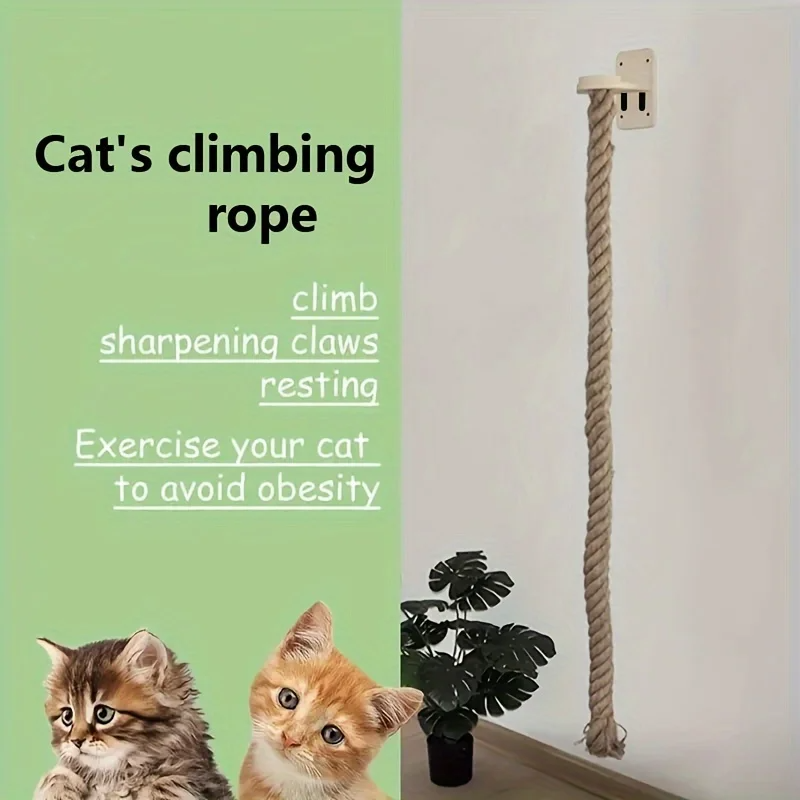 150CM Cat Climbing Rope Sisal Rope Cat Furniture Cat Tree Cat ...