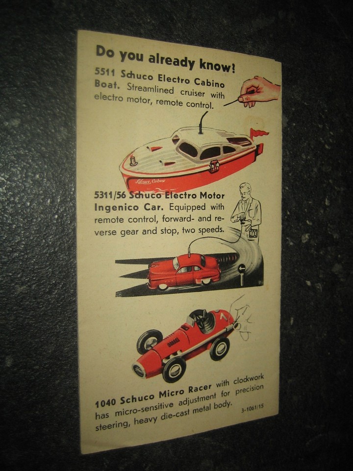 Schuco Studio Katalog catalogue catalogo catalog brochure Prospekt ...