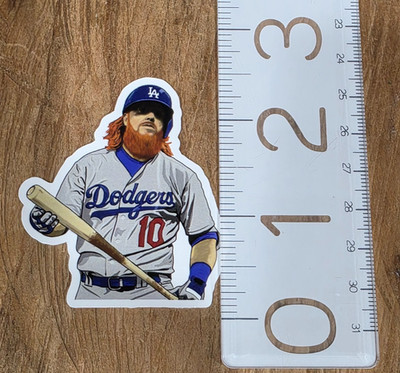 ⚾Justin Turner Decal Justin Turner STICKER LA Dodgers Sticker MLB ...