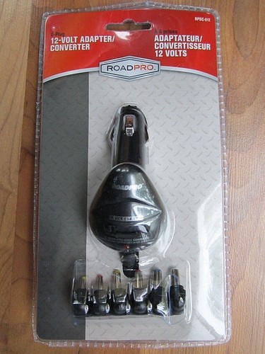 NEW ROADPRO 6 PLUG 12 VOLT 12V DC ADAPTER CONVERTER CAR LIGHTER AUTO ...