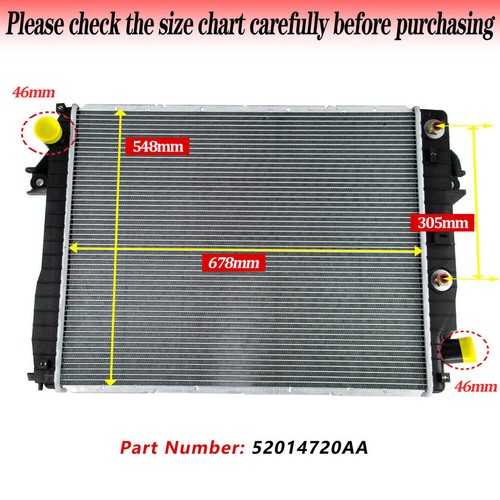 Radiator for 2013 2014 2015 2016 2017 2018 Ram 2500 3500 4500 5500 ...