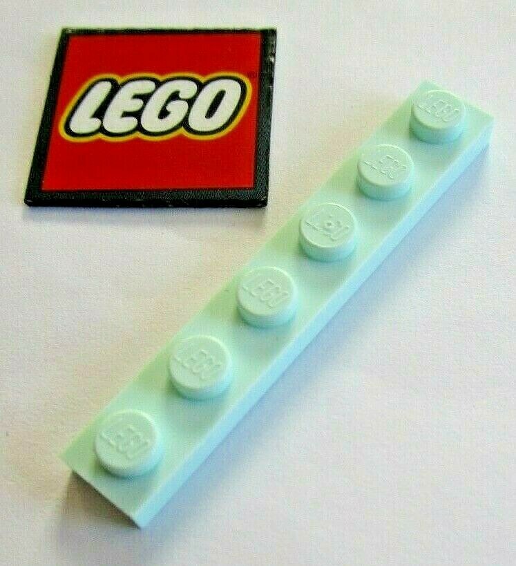 LEGO 1x6 PLATES (Pack of 6) - Design 3666 - Select Colour - FREE ...