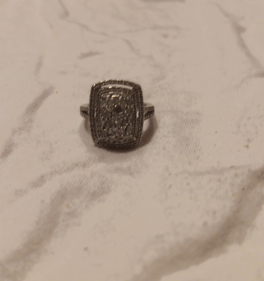 JTV D'Joy Diamond Ring 925 Silver | eBay