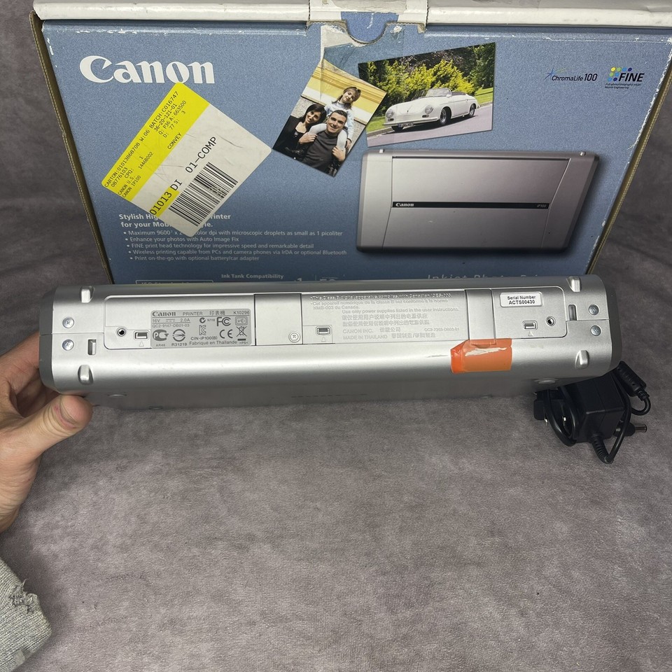 Canon PIXMA (iP6000D) Digital Photo Inkjet Printer W/Original Box ...