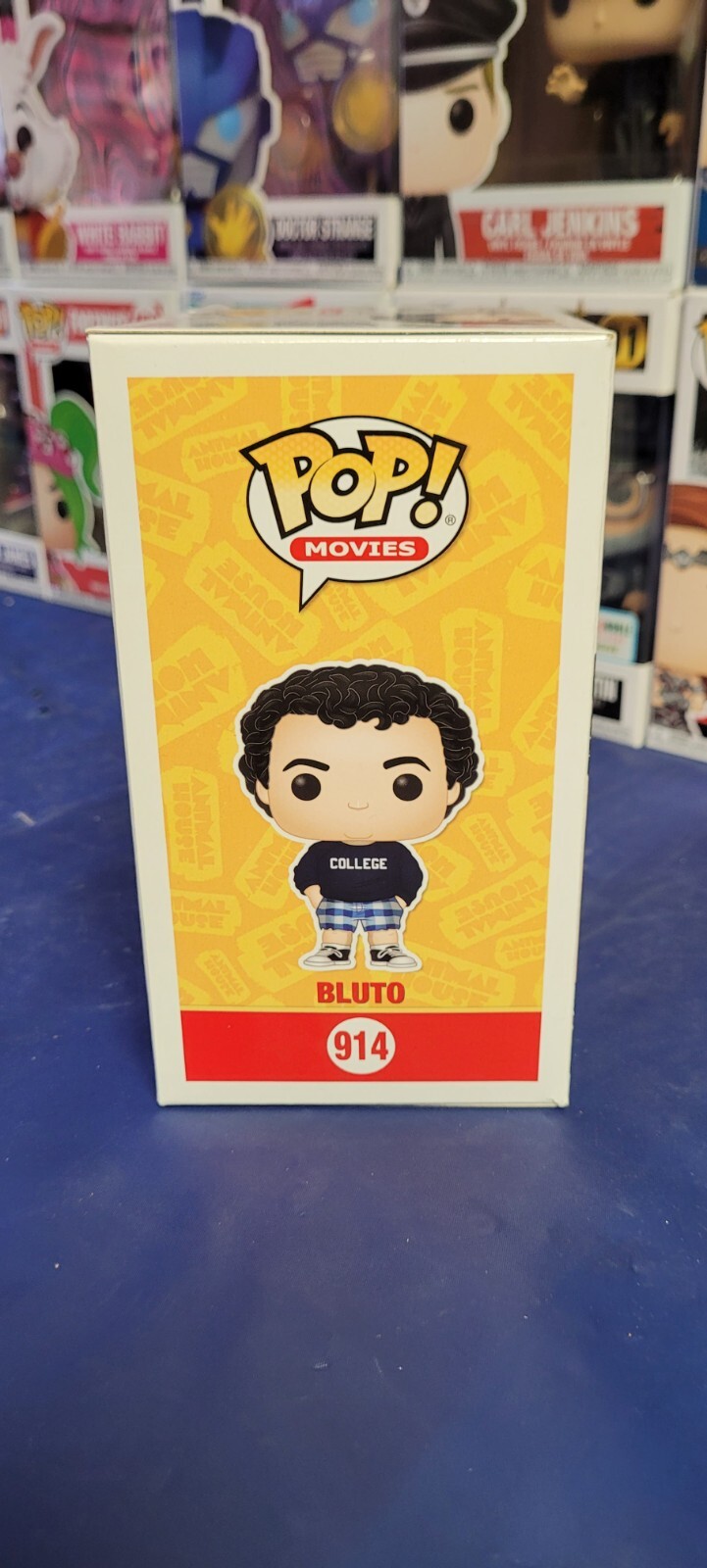 Bluto Animal House College Sweater Funko Pop! Movies #914 John Belushi ...