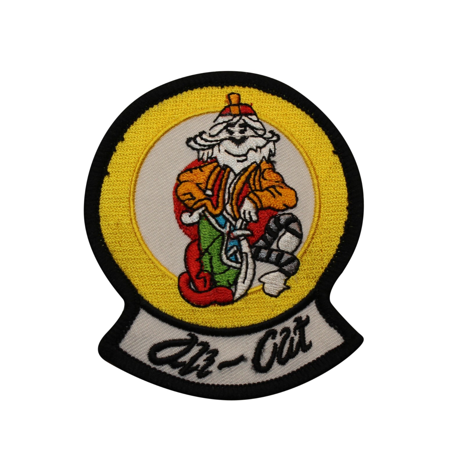 US Navy USN Tomcat Alicat Embroidered Iron On Patch - 142-K | eBay