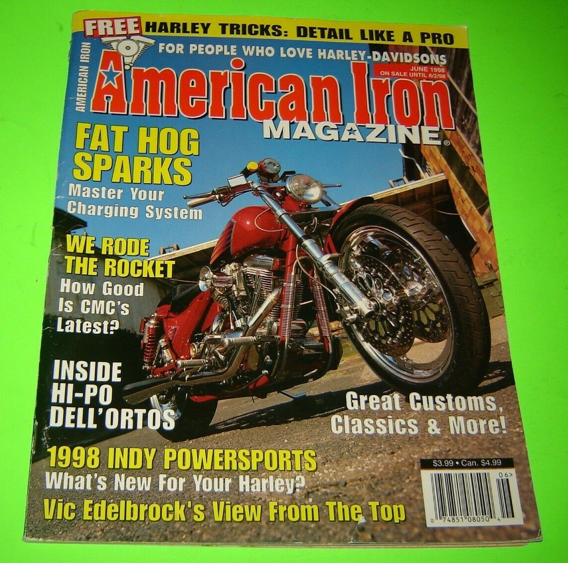 American Iron Magazine June 1998 | eBay