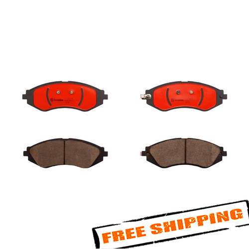 Brembo P10032N Ceramic Front Disc Brake Pad Set for 2014-2016 Chevrolet ...