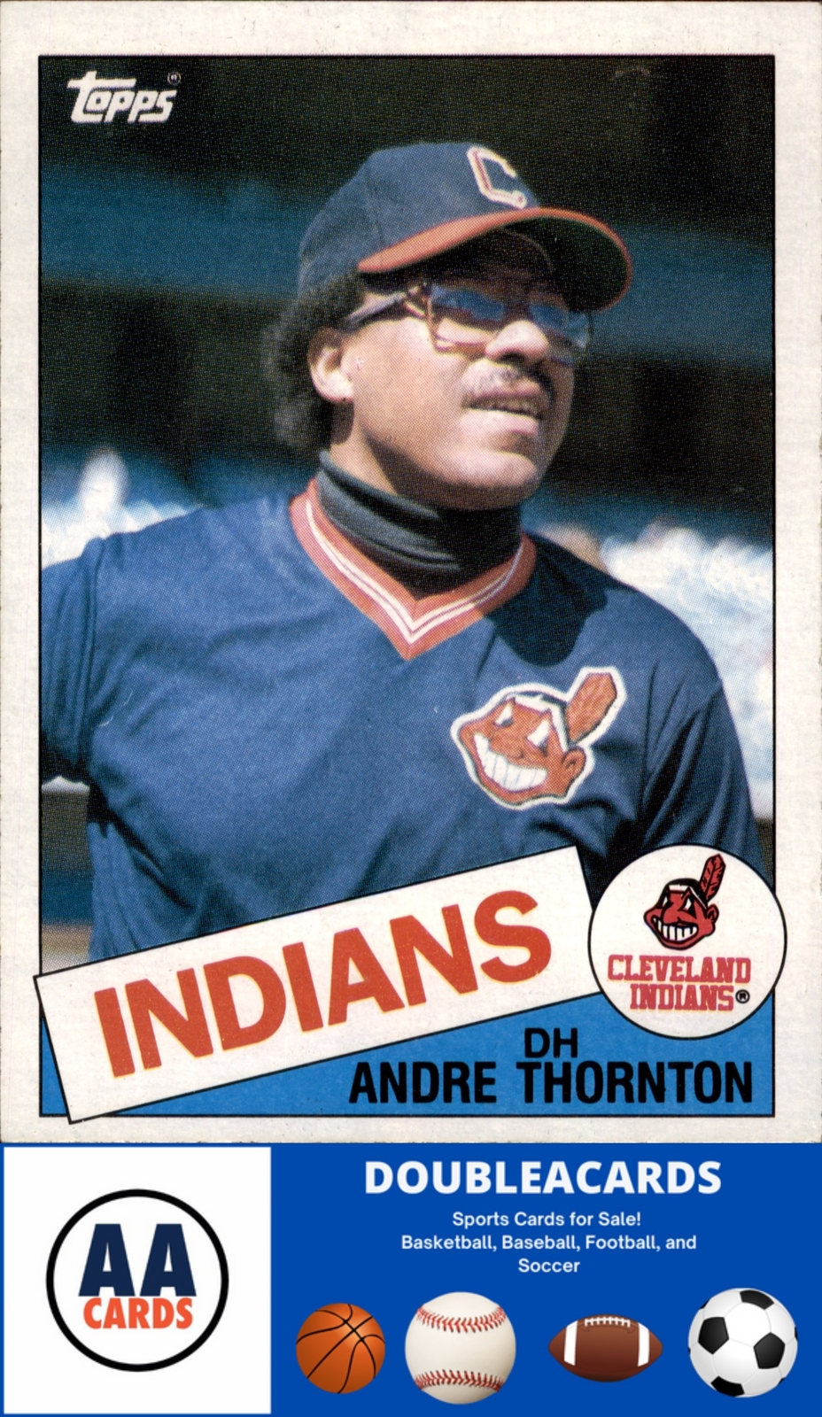 1985 Topps #475 Andre Thornton Cleveland Indians | eBay