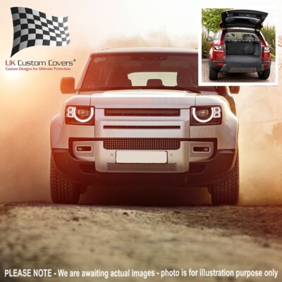 Fits Land Rover Defender 110 Boot Liner Mat Dog Guard Tailored (2007 ...